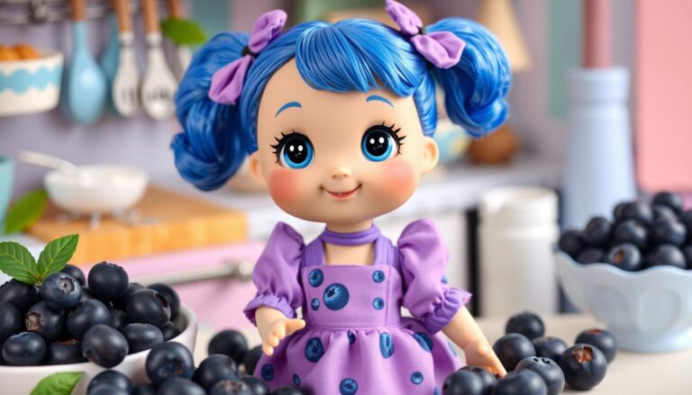the Strawberry Shortcake Blueberry Muffin doll : All about it