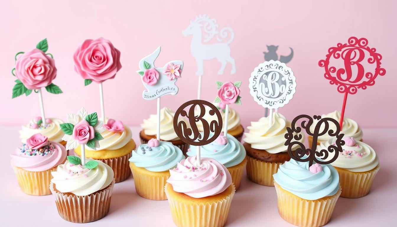 Custom cupcake topper ideas for personalized treats