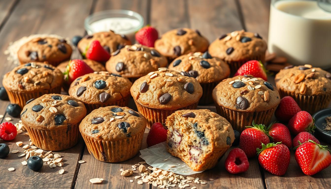 Healthy protein muffins recipe for a balanced breakfast