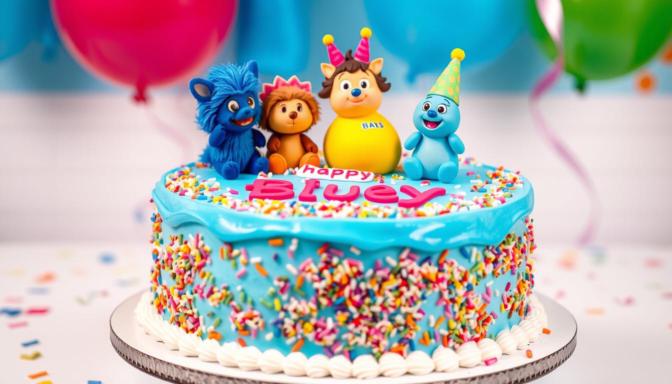 Easy and Simple Bluey Cake Recipes